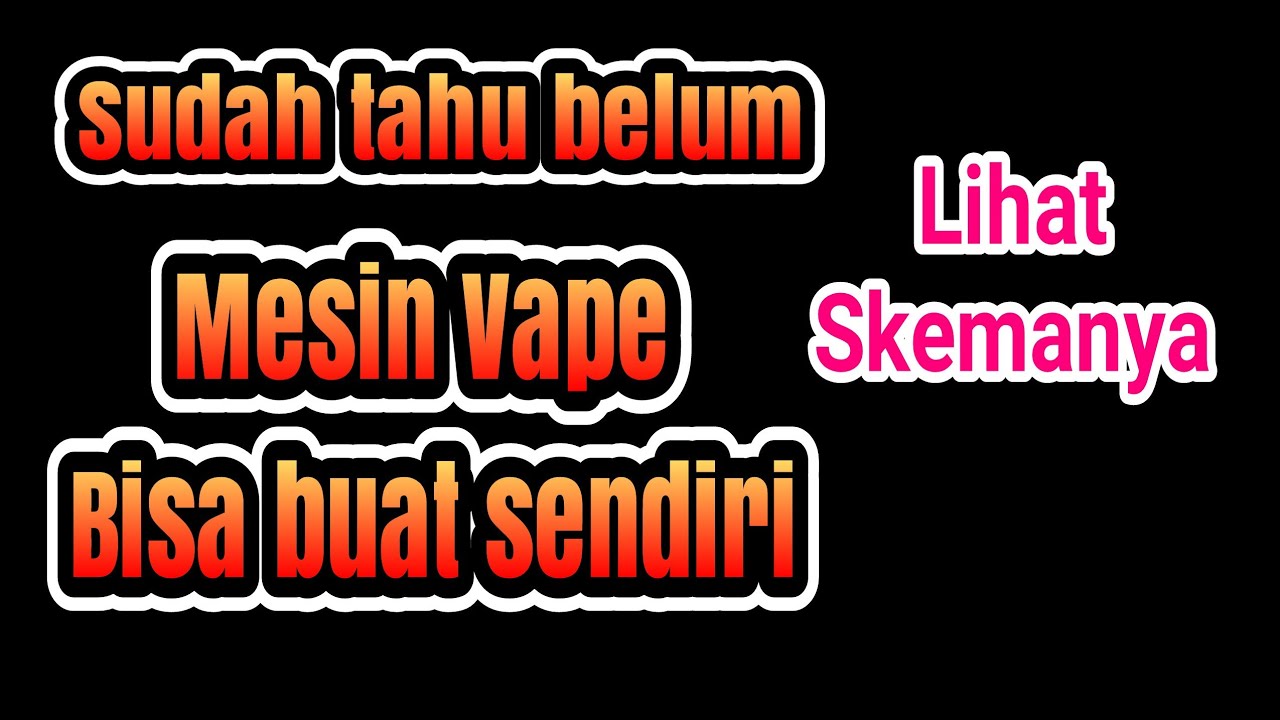 Skema cara buat PWM Mod Vape || Bahan di Deskripsi - YouTube