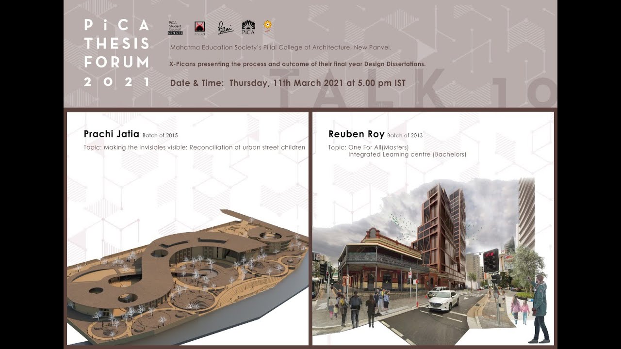 PiCA Thesis Forum 2021 | Talk-10 | Reuben Roy | Prachi Jatia | Pillai ...