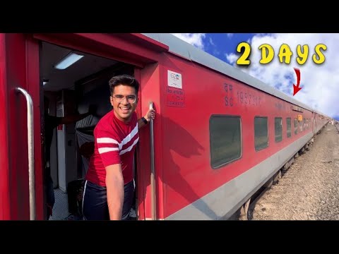 I Spent 2 Days Inside TELANGANA SUPERFAST EXPRESS (25+ Hours)🚂 - YouTube