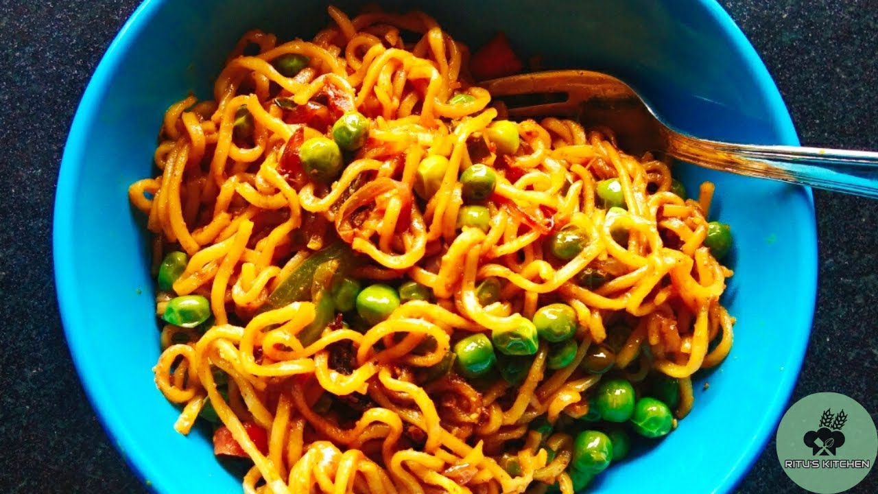 CHINESE MAGGI NOODLES RECIPE - YouTube
