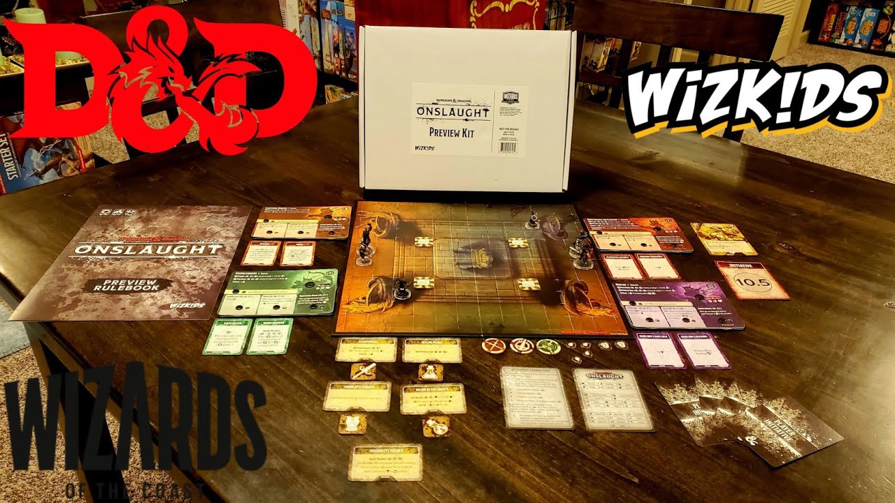D&D Onslaught Preview Kit Unboxing - YouTube