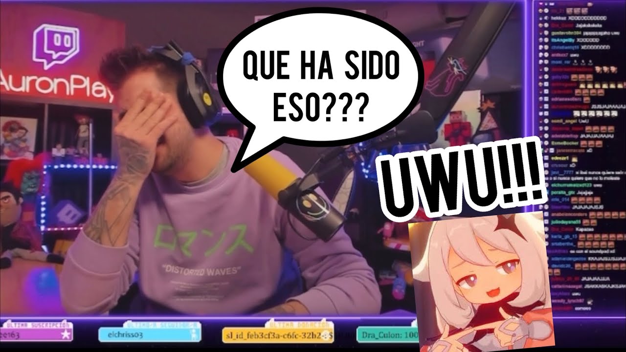 AURON ENTRA EN LLAMADA CON PATO Y ESCUCHA ESTO 😂 - YouTube