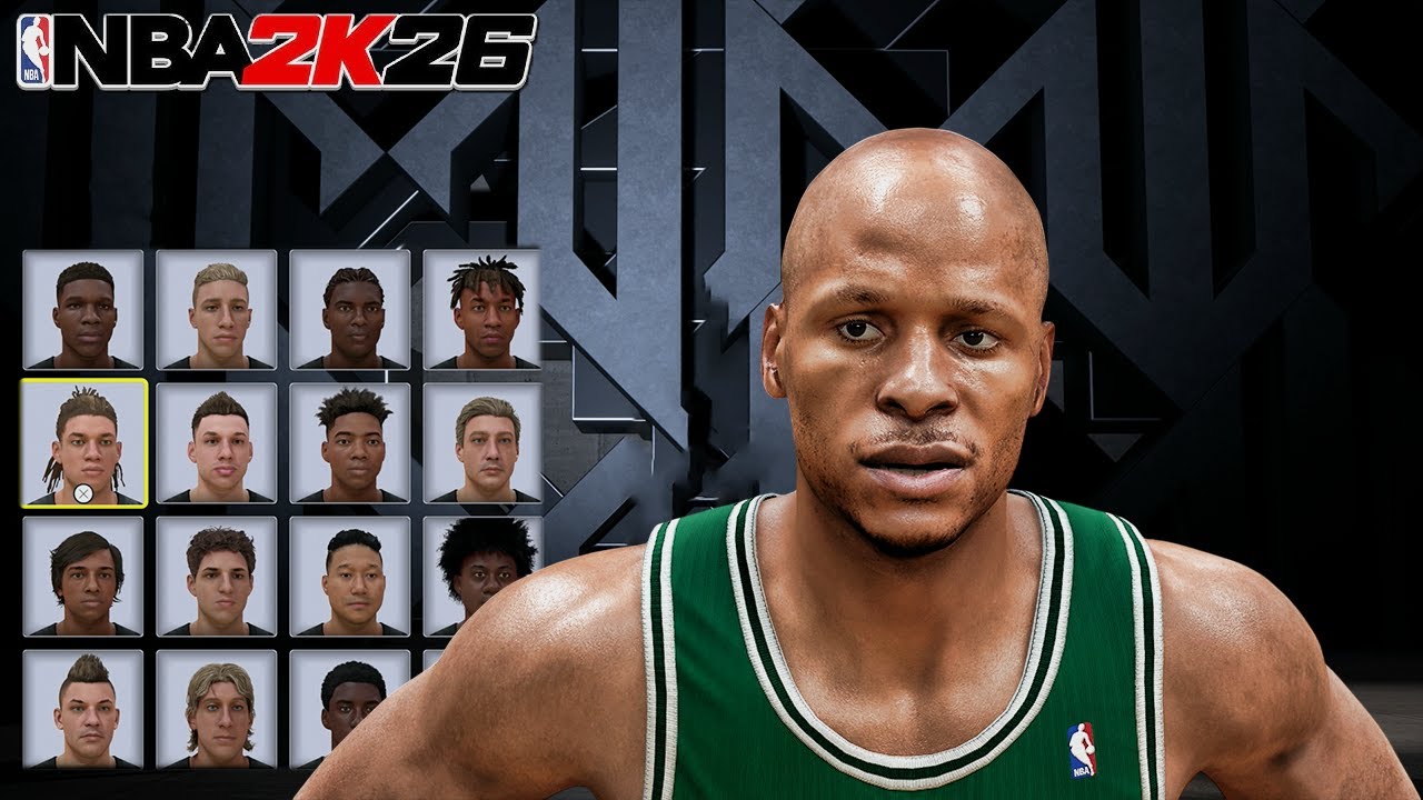 Best Ray Allen Face Creation NBA 2K26 - YouTube