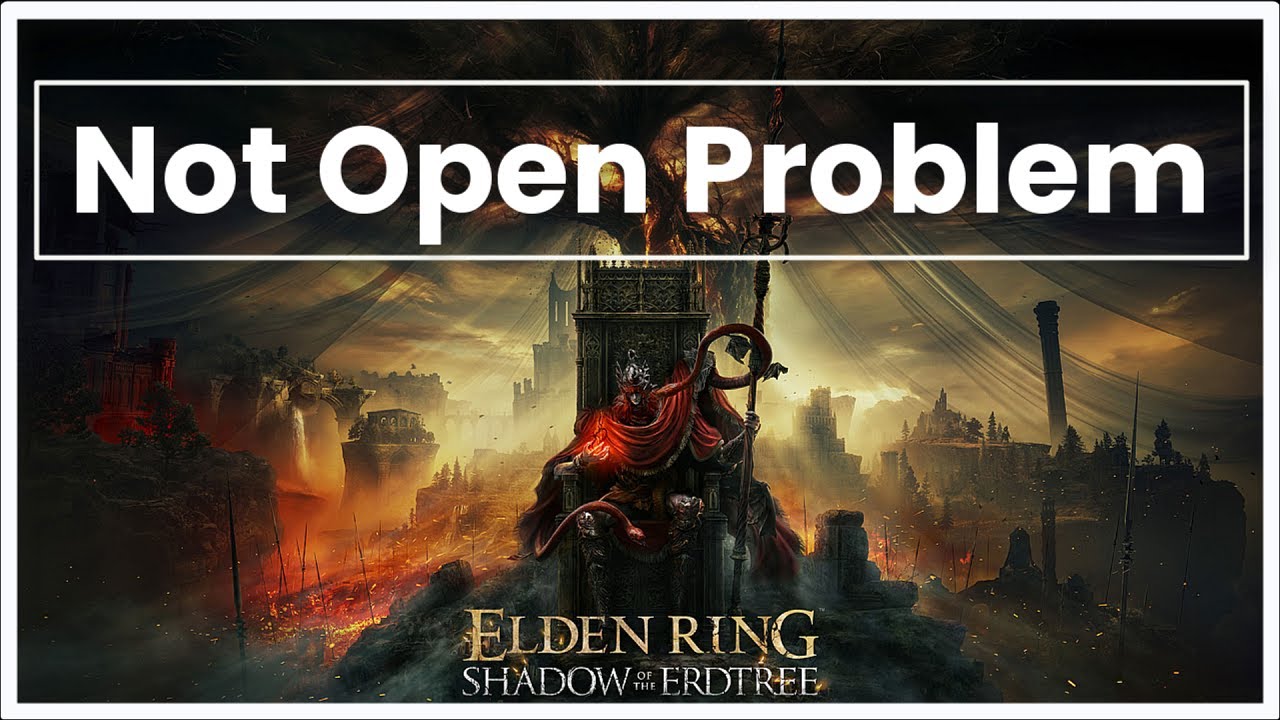 Elden Ring Shadow of the Erdtree Game Not Open Problem - YouTube
