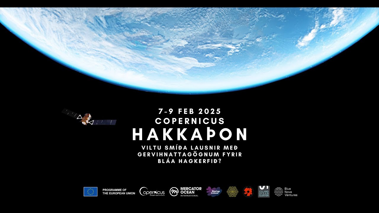 Copernicus Ocean Hackathon Prize Ceremony - YouTube