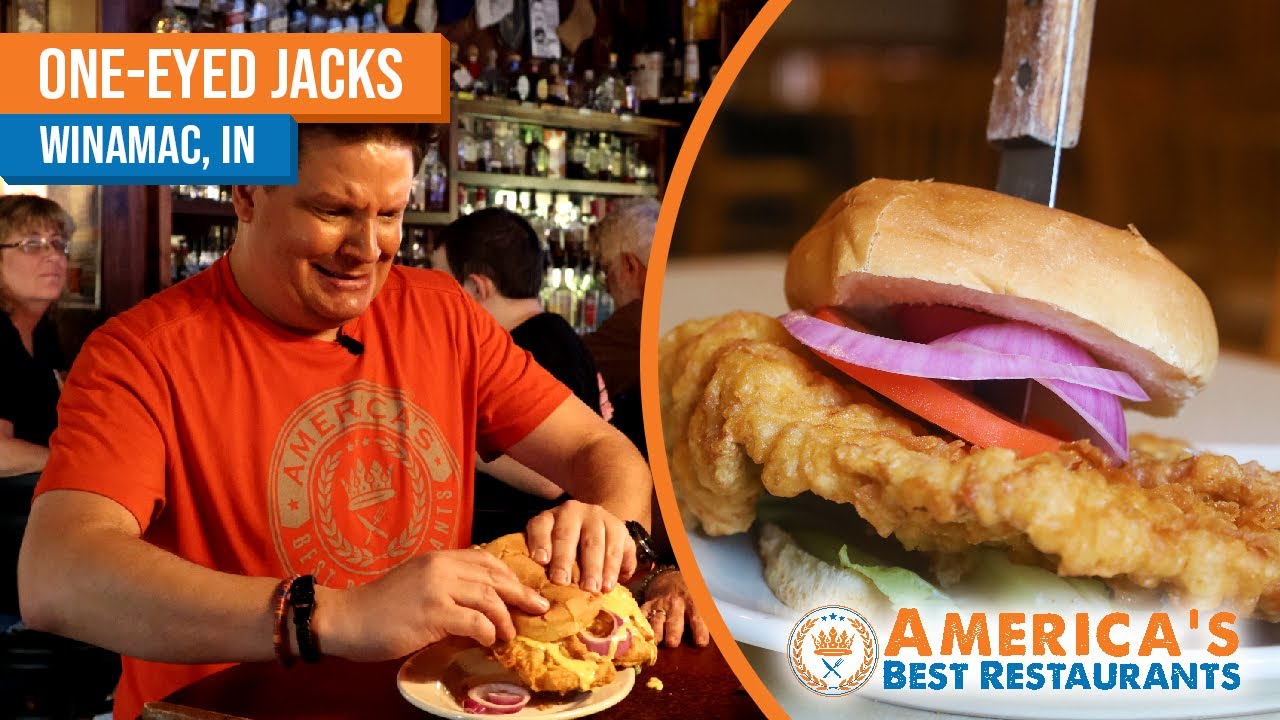 One and Only PORK TENDERLOIN SANDWICH At One Eyed Jack's - YouTube