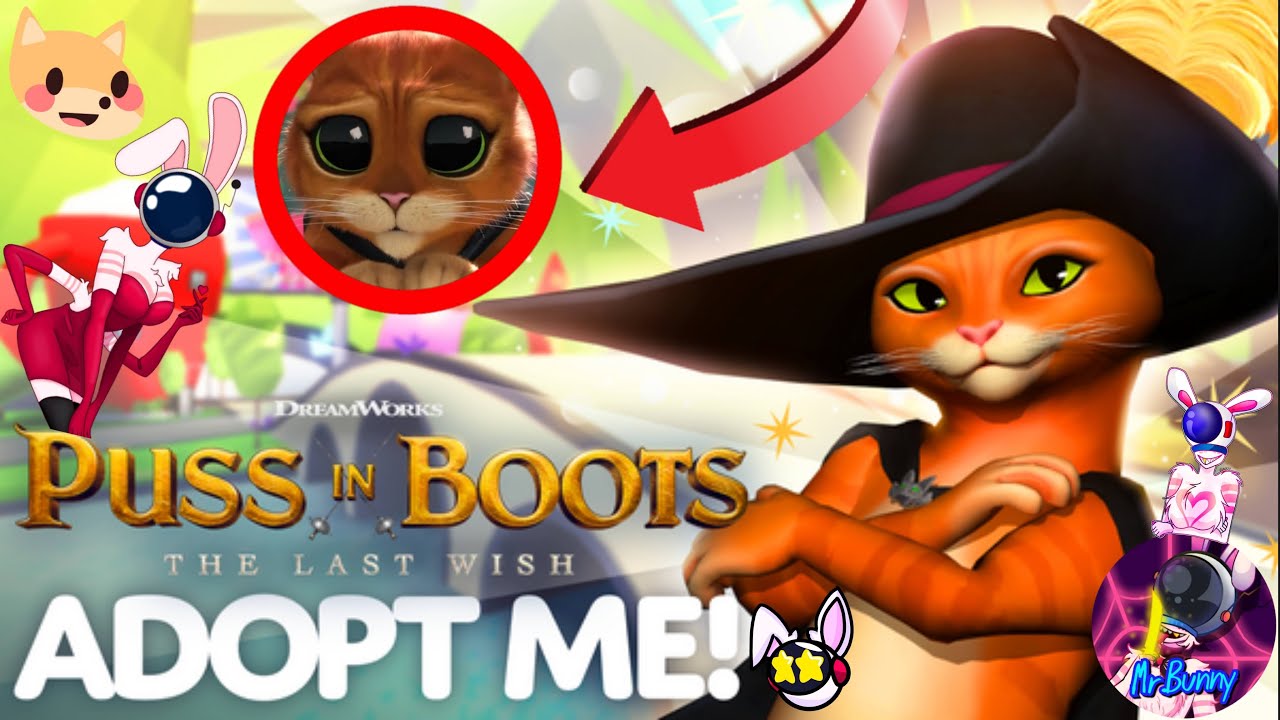 EL GATO CON BOTAS EN ADOPT ME! + SORPRESAS NAVIDAD 2022! - YouTube