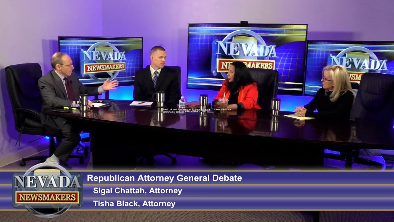 Nevada Newsmakers - May 5, 2022 - Republican Attorney General Debate ...