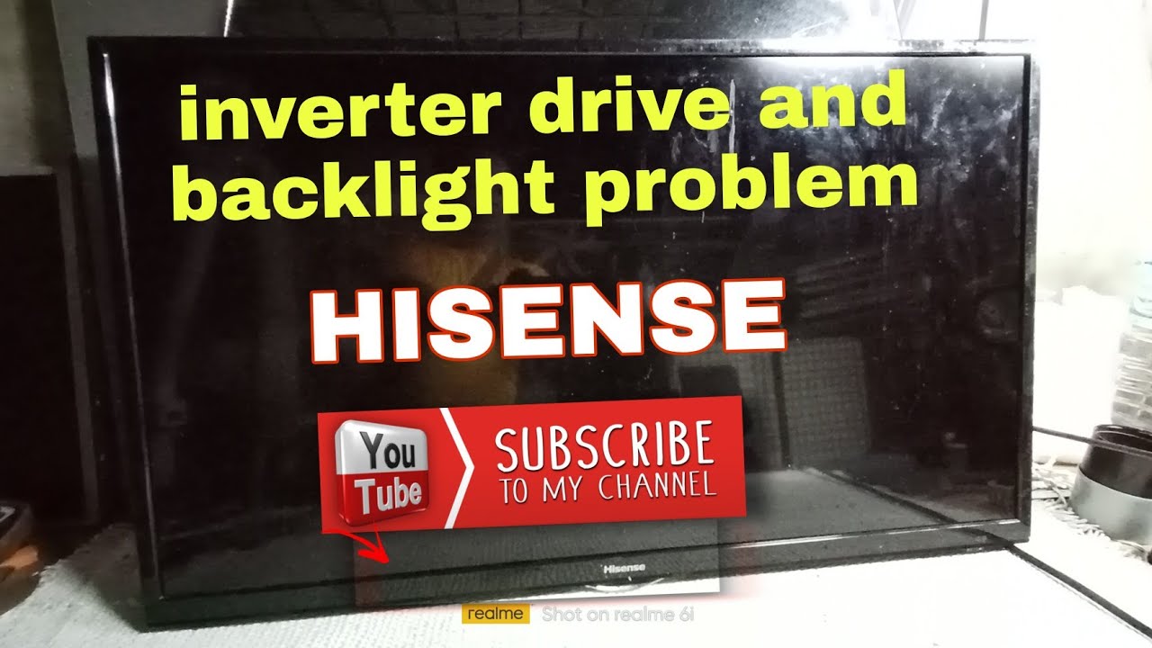 HISENSE LED TV good sound but no picture - YouTube