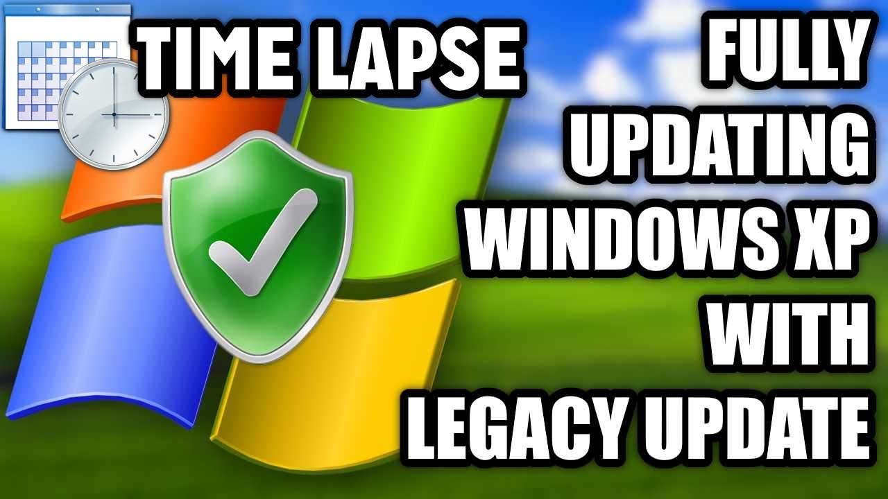 Fully updating Windows XP with Legacy Update (TIME LAPSE) - YouTube