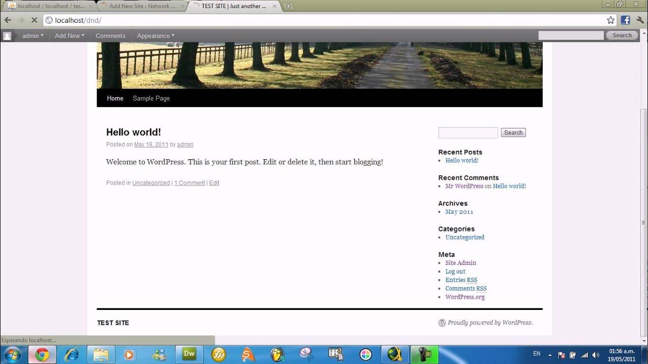 How to make Wordpress a Multisite CMS - YouTube