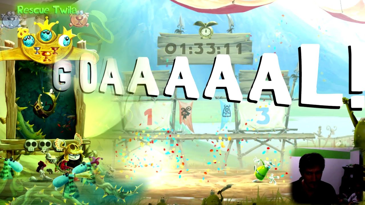 Rayman Legends - Rescue Twila & Kung Foot - YouTube