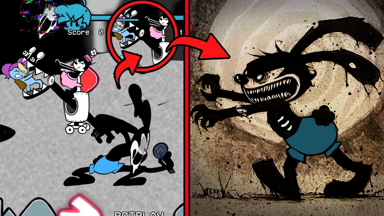 References In Pibby Vs New Corrupted Oswald X Fnf Come And Learn With