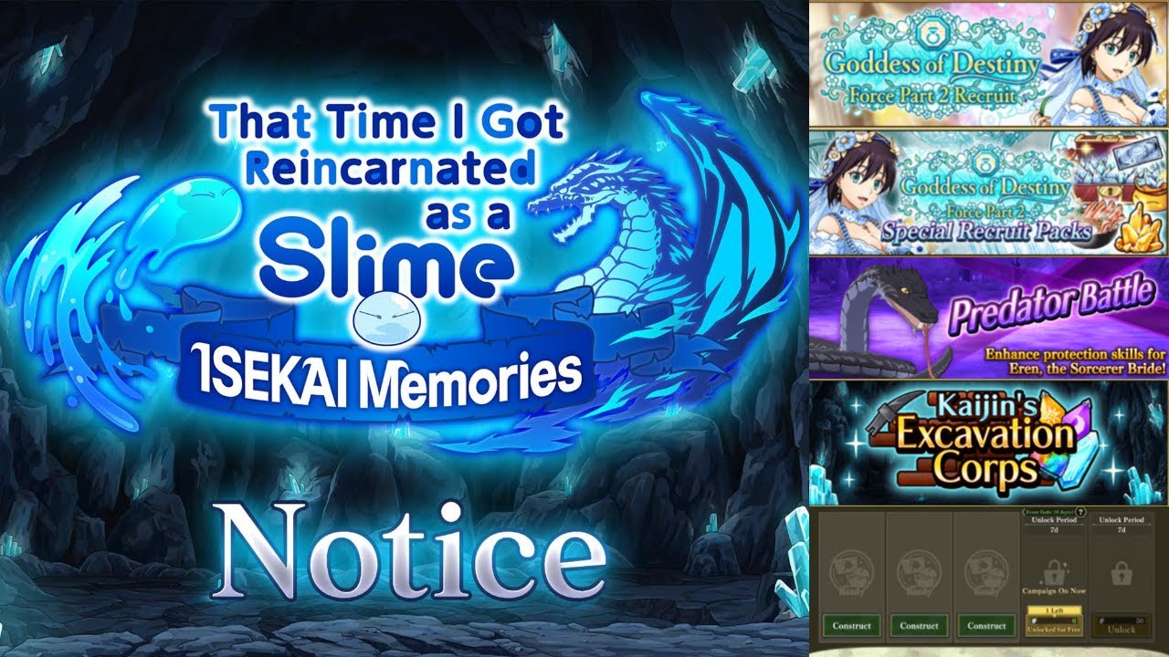 CRYSTALS? WHAT CRYSTALS? BRIDE SOUKA INCOMING! (Slime: Isekai Memories ...