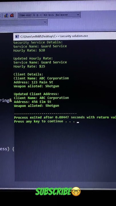client address in c++ IDE dev c++#cppprogramming #codingtime #codinglife - YouTube