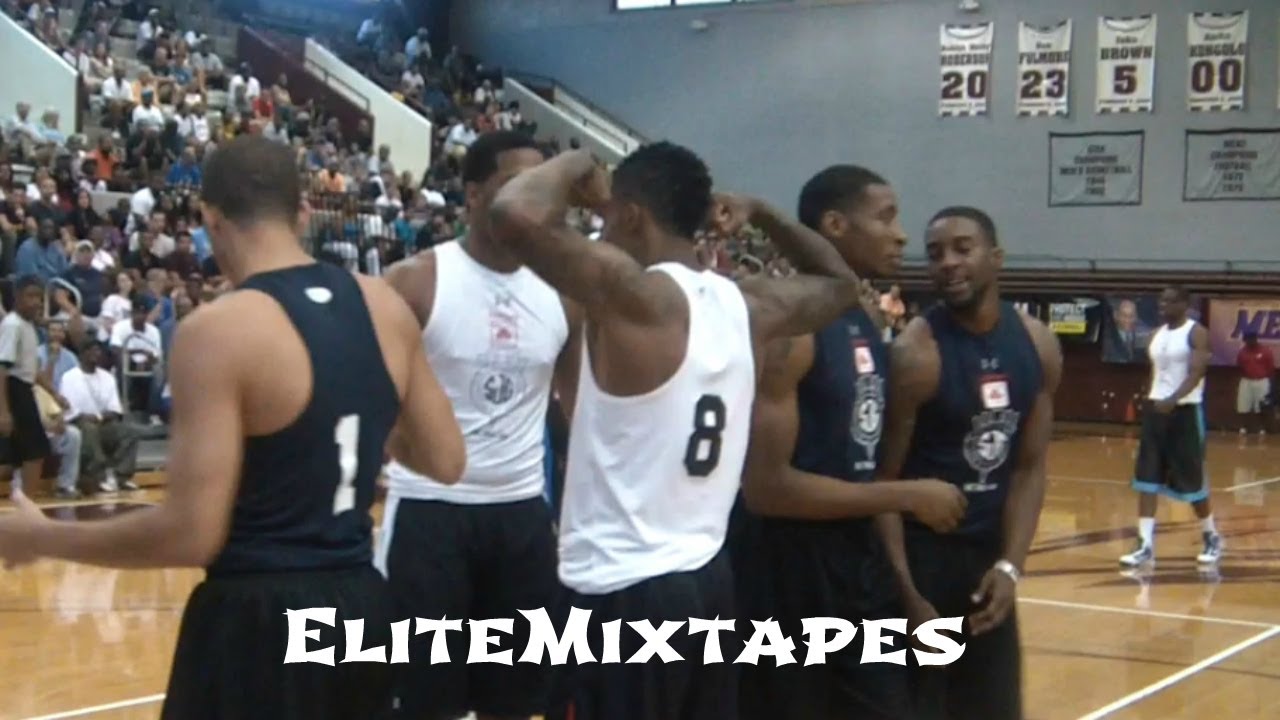 Brandon Jennings Makes Most of NBA Lockout! 2011 NC Pro-Am Highlights ...