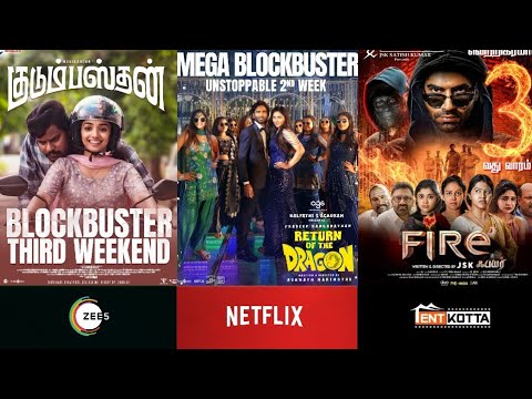 Upcoming Movies Ott Release Date Tamil | Dragon | Fire | Kudumbasthan ...