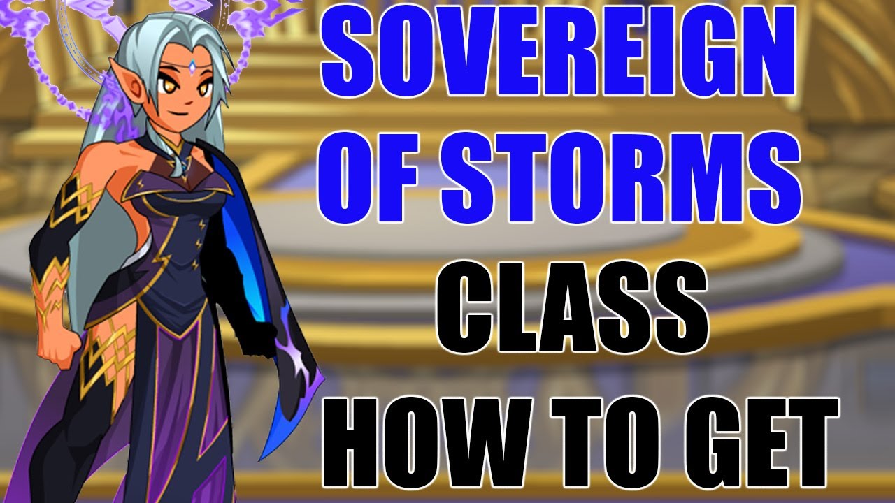 AQW Sovereign of Storms Class Full Walkthrough | How To Get /join ...