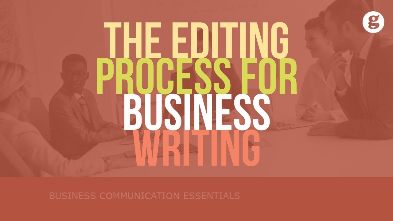 The Editing Process for Business Writing - YouTube