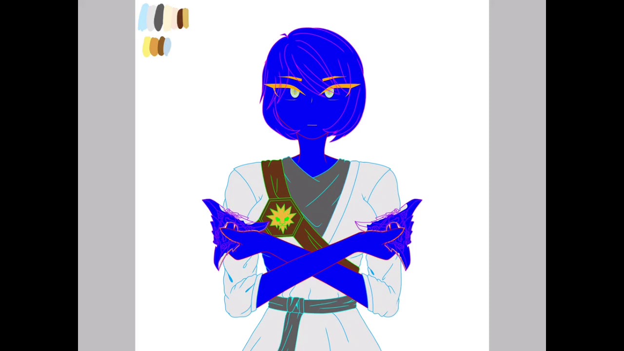 Zane Julian Genderbend! (LEGO Ninjago Speedpaint) - YouTube