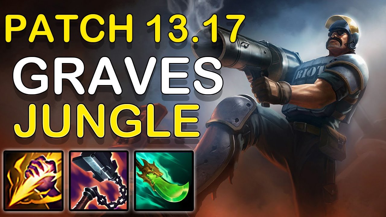 THIS IS HOW GRAVES HAS TO BE PLAYED - Graves Jungle Gameplay - Patch 13 ...