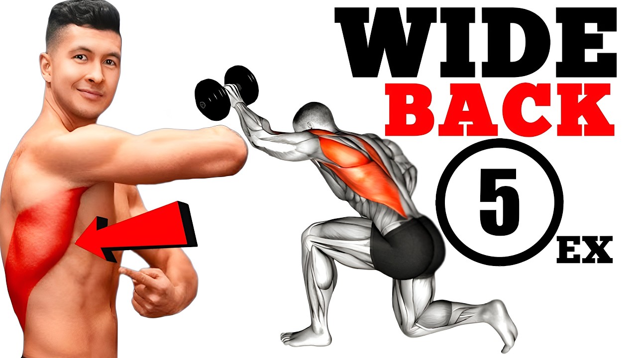 5 BEST Exercises for a WIDER Back (Build That V-Taper!) - YouTube
