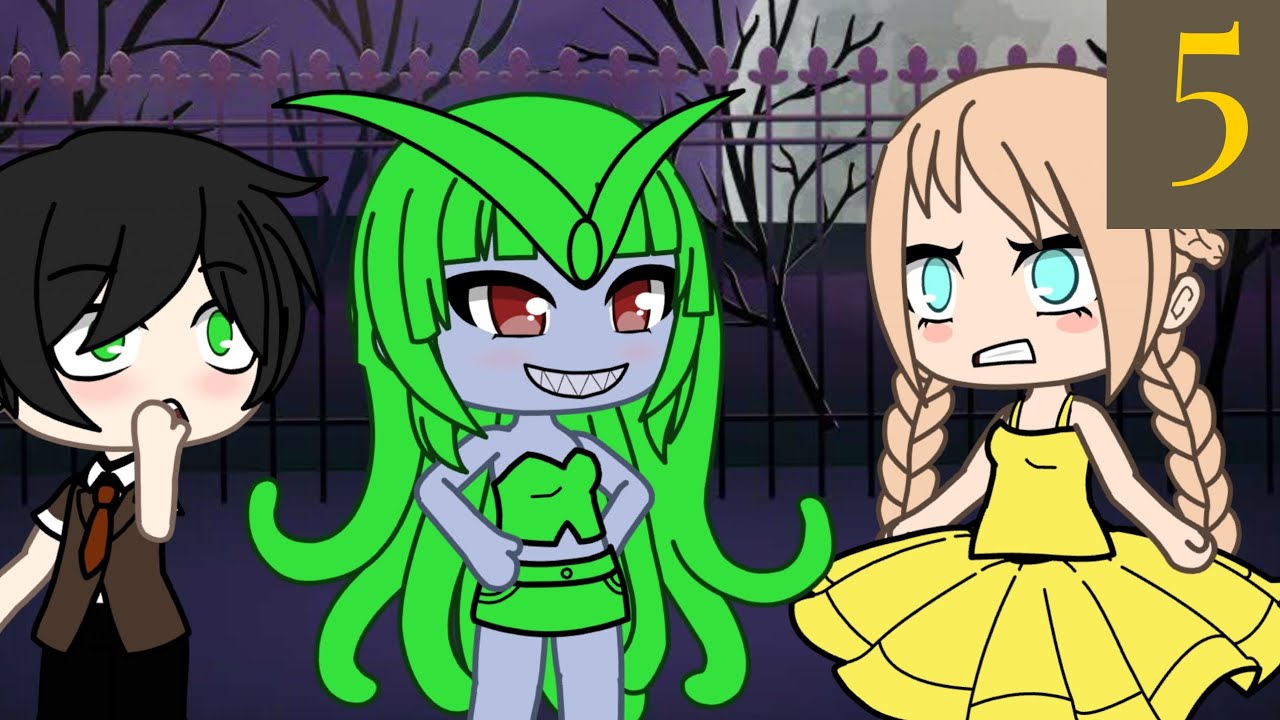 The woman with snakes for hair... Escape the night Gacha S2 Episode.5 ...