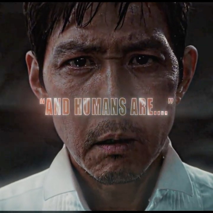 "And Human's Are..." gi-hun's death edit| Kamin slowed| #4k # ...