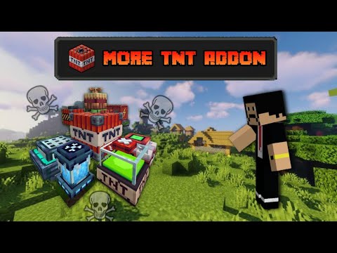 ADDON INI COCOK BANGET BUAT NGEPRANK TEMEN KALIAN!! MORE TNT ADDON 1.21 - YouTube