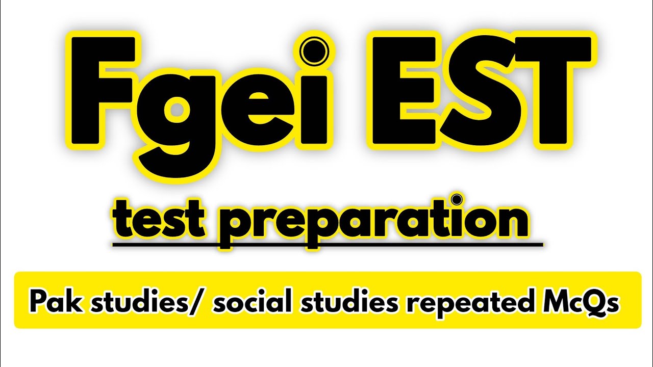 Social Studies MCQs You NEED To Know For The EST Test #fgeiest #fgei ...