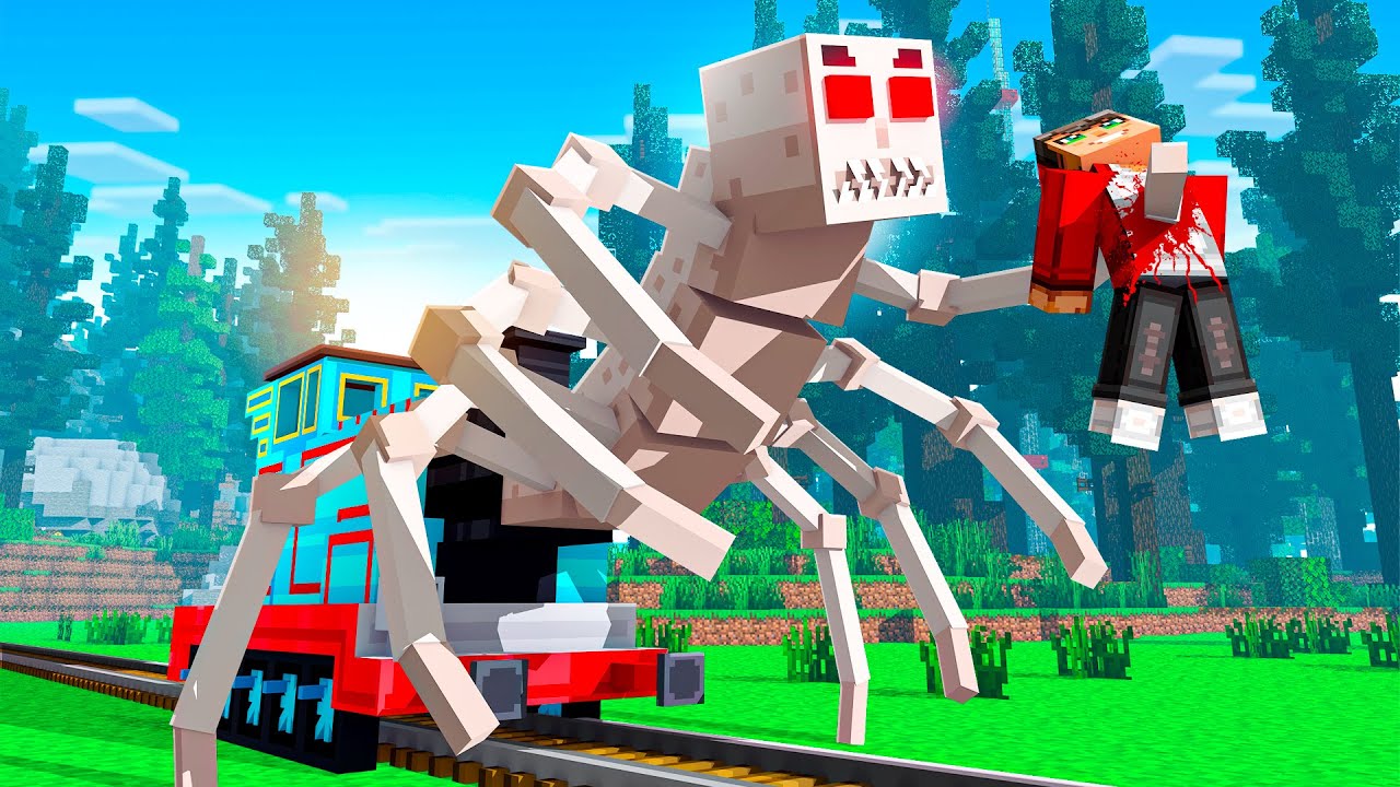 THOMAS THE TRAIN.EXE NO MINECRAFT !! ( TREVOR HENDERSON ) AVENTURA COM ...