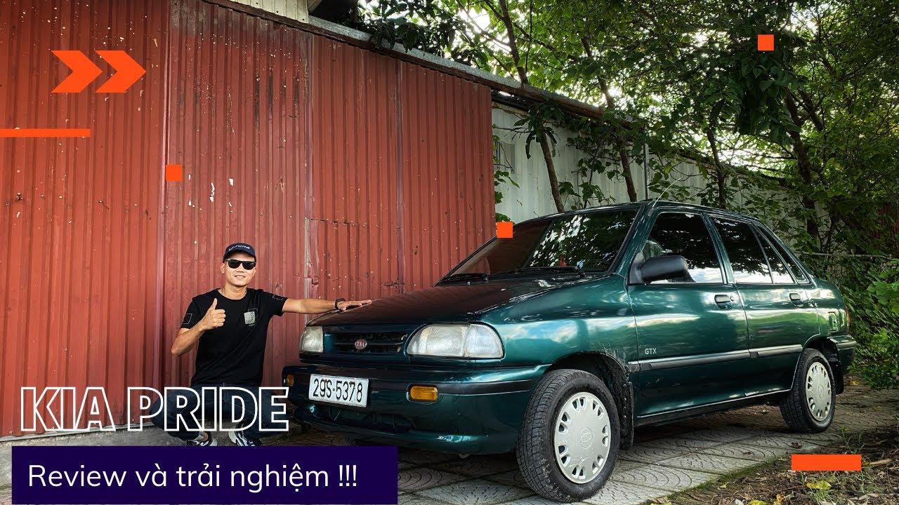 Review và lái thử Kia Pride Beta Gtx 20 năm tuổi . - YouTube