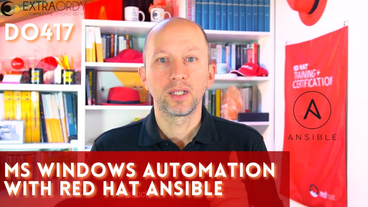 DO417 Microsoft Windows Automation with Red Hat Ansible - YouTube