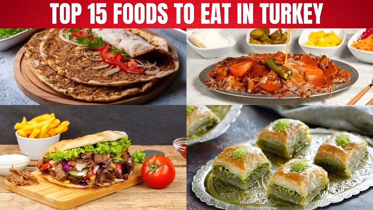Top 15 Foods To Eat In Turkey - YouTube
