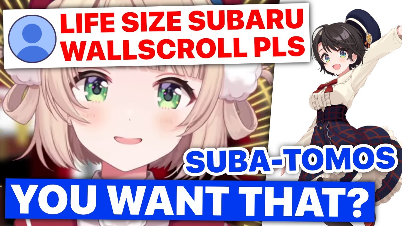 Chat Asks Ui-mama For Life-Size Subaru Wallscrolls (Shigure Ui) [Eng ...