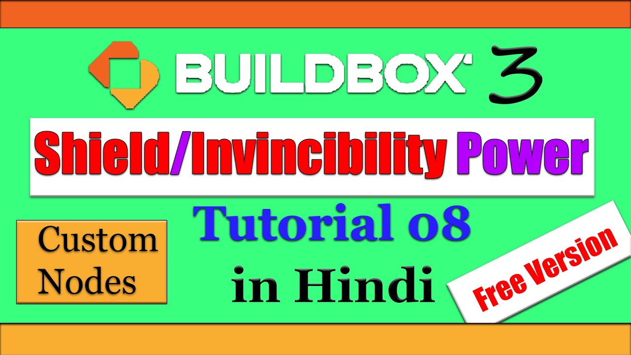 Make Shield/Invincibility Power in buildbox 3 | Speed up power | in hindi | Tutorial 08 | Dps ...
