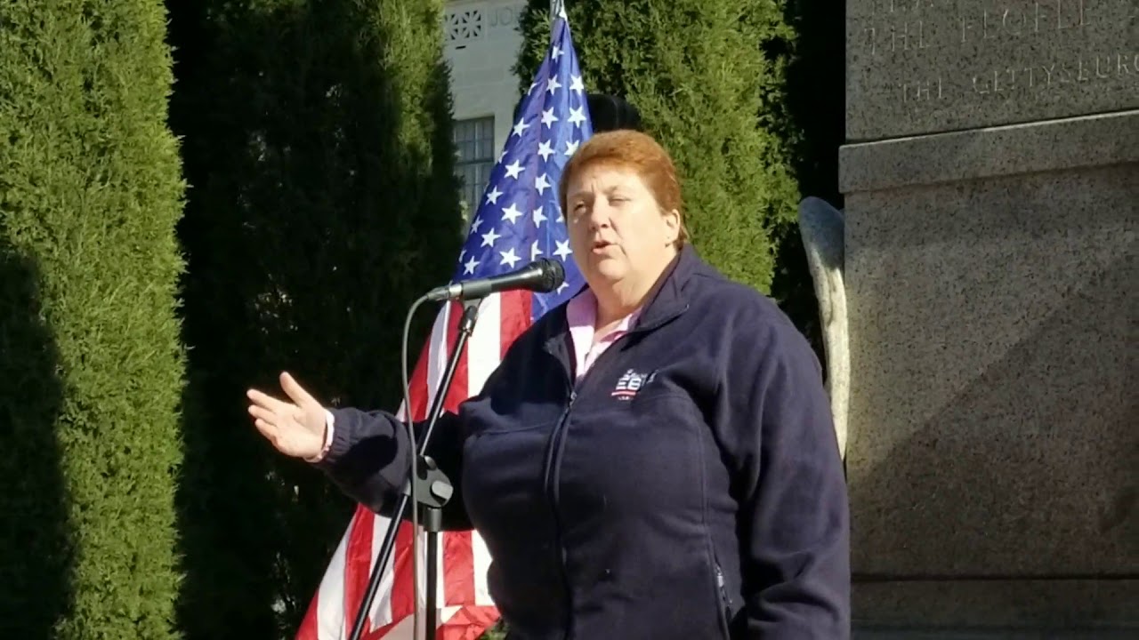 Nebraska 2A Capitol Rally Nebraska State Senator Laura Ebke - YouTube