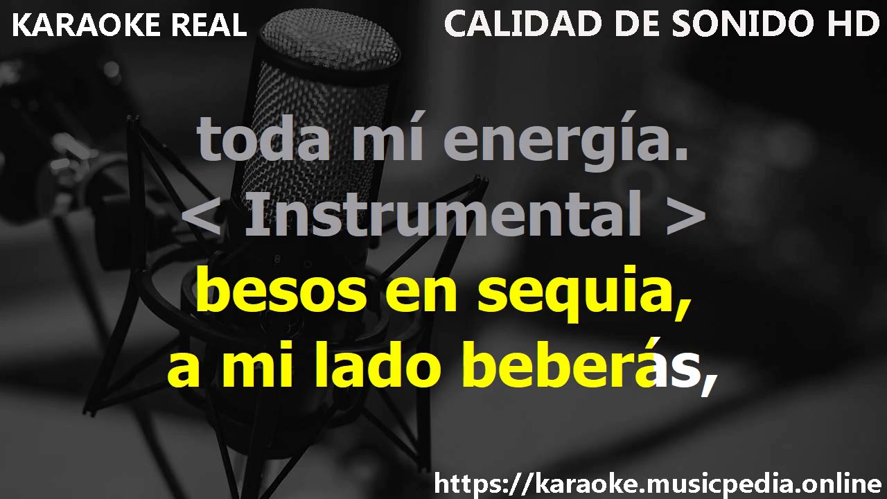 Ricky Martin Volveras Karaoke Version - YouTube