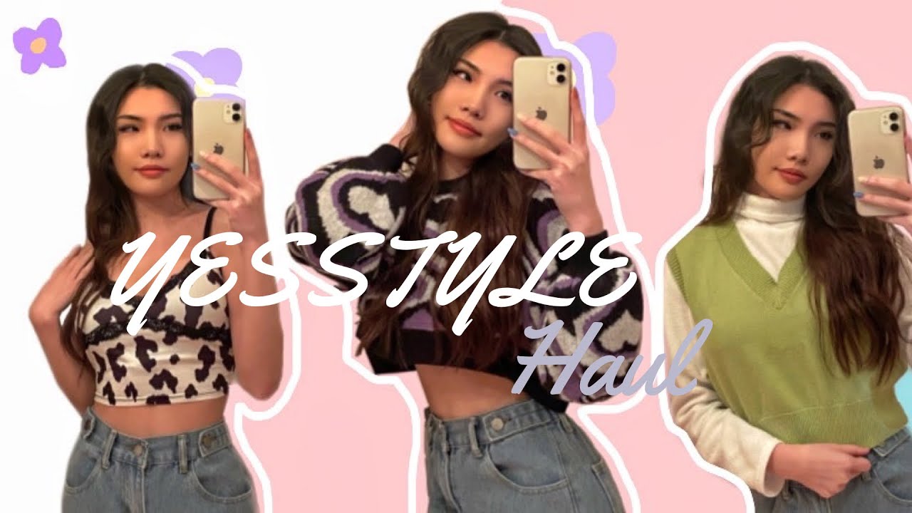 new affordable yesstyle haul | trendy and warm - YouTube
