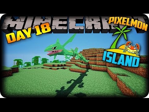 MINECRAFT PIXELMON ISLAND - Day 18 - A LEGENDARY SPAWNS!! - YouTube