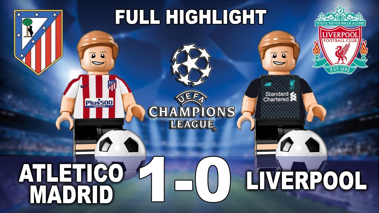#legofootball Lego Football 4K - Atletico Madrid 1-0 Liverpool ...