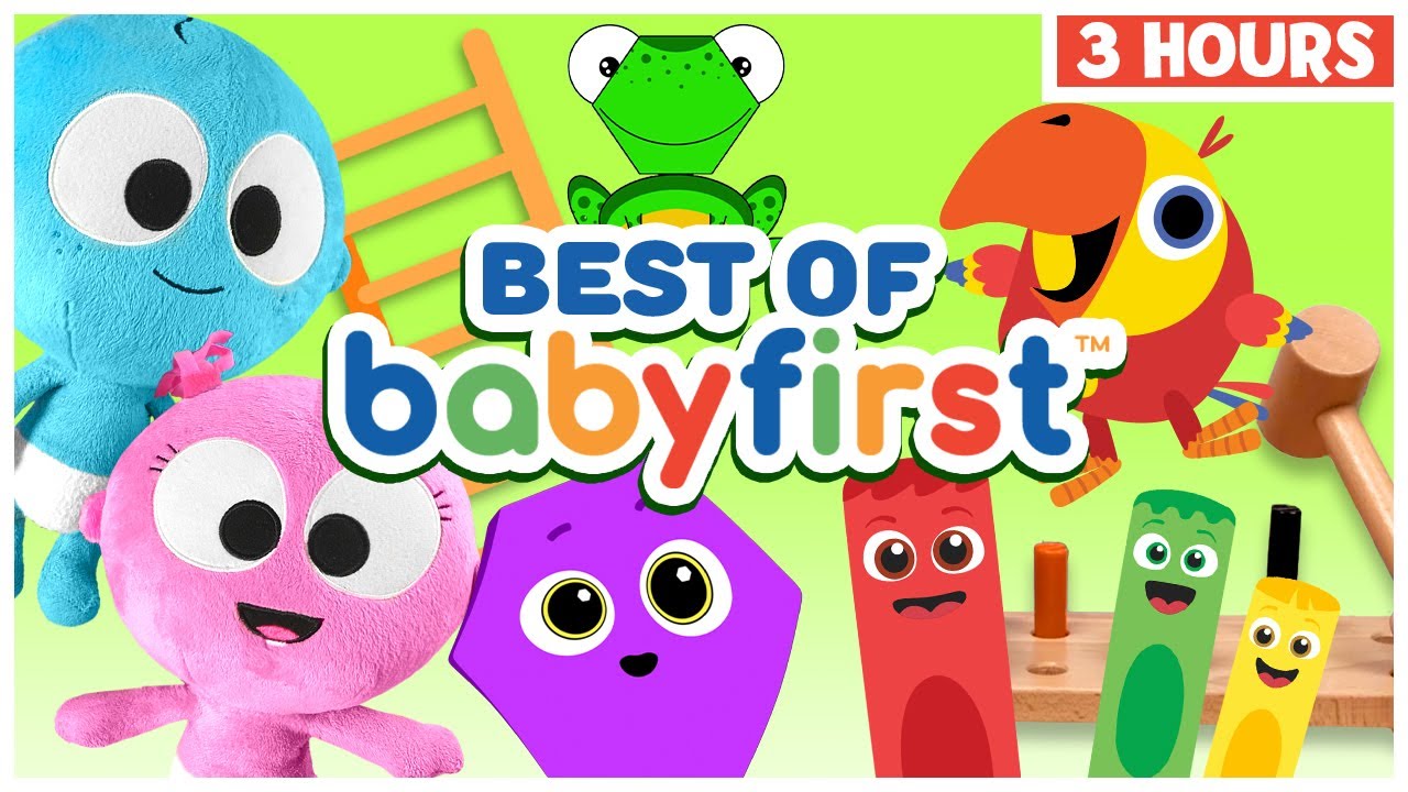 BabyFirst best videos | Larry's Surprise Eggs | Color Crew | Songs ...
