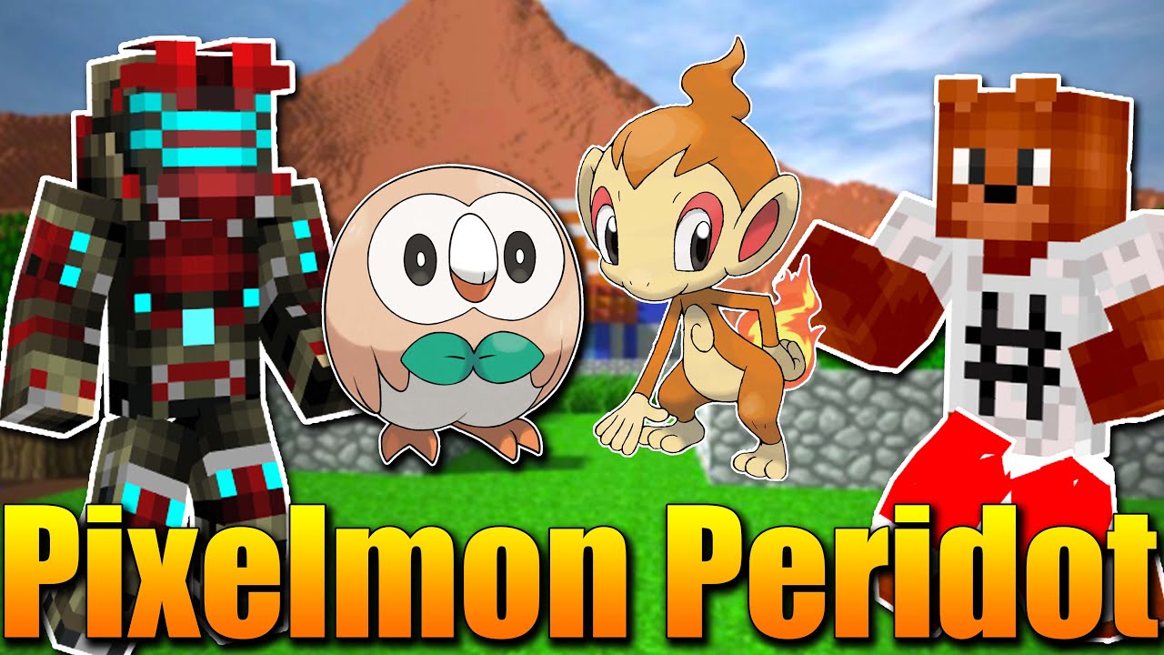 NOVÁ POKEMONÍ SÉRIE!😱😍 Minecraft Pixelmon Peridot #1 w/Cabomm - YouTube