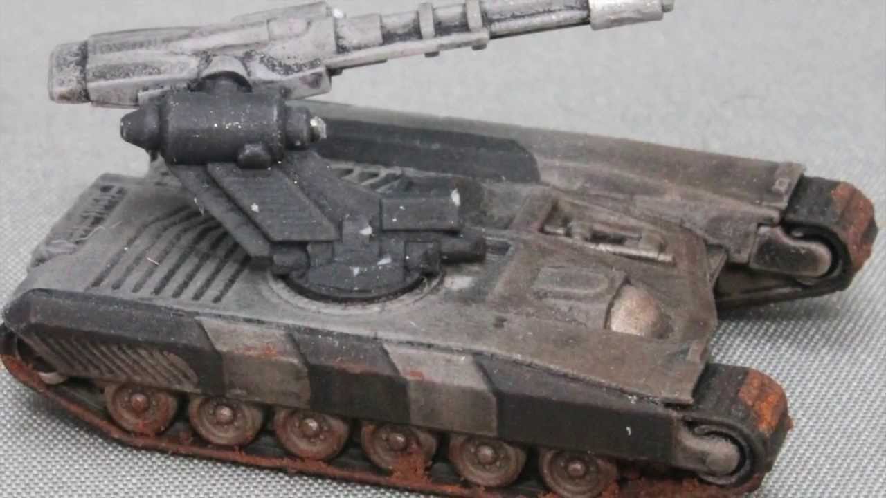 Dropzone Commander Rapier AA Tanks Showcase - YouTube