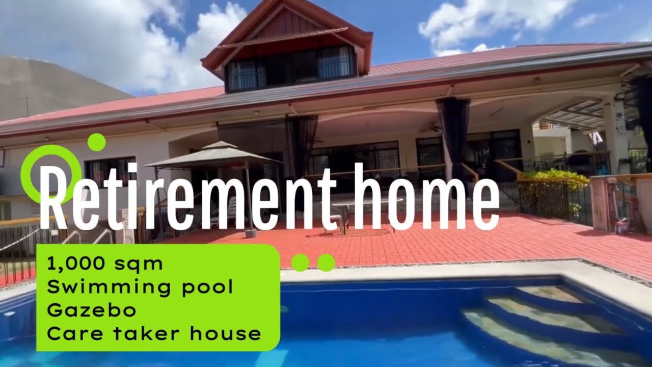 NLIST-004 Retirement home 1000 sqm with swimming pool , gazebo ...
