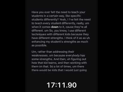 Interview with Dr Docker-Crane school of music - YouTube