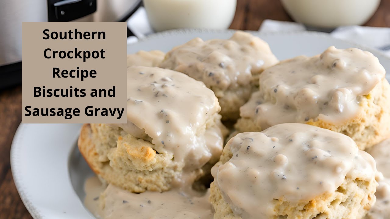 Ultimate Crockpot Breakfast: Biscuits & Gravy Recipe - YouTube