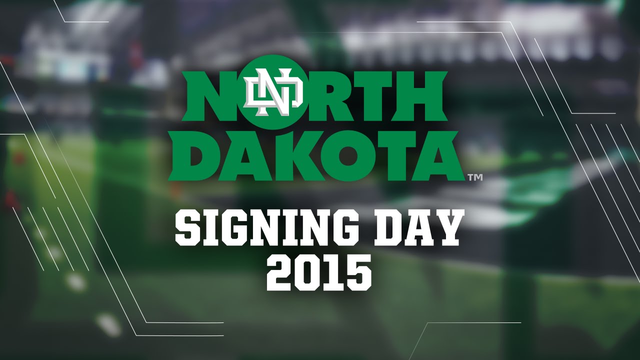 UND Signing Day Live 2015 - YouTube