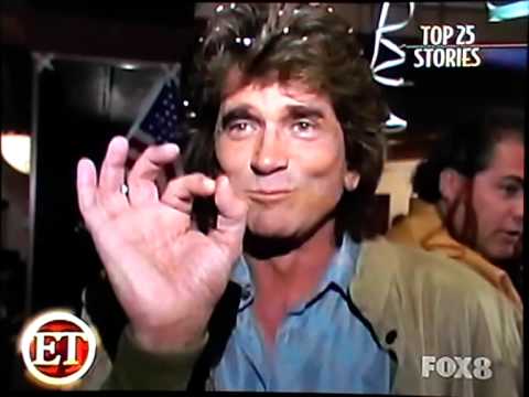 Michael Landon announces he has cancer on ET
