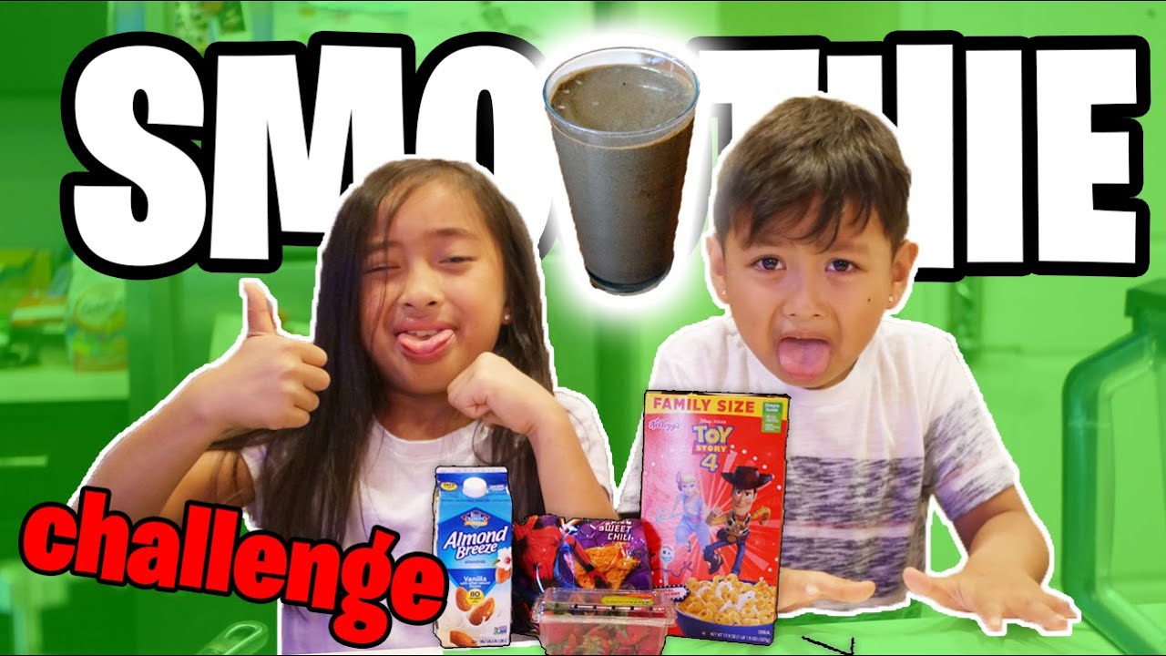 SMOOTHIE CHALLENGE *DISGUSTING* - YouTube